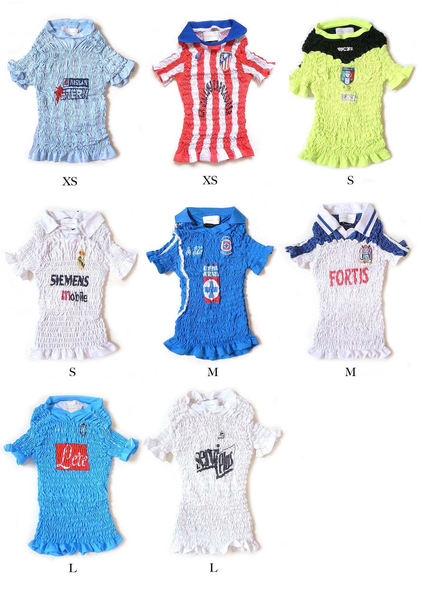 The Reconstituted Shirred Football Top